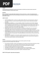 Brgy. Vision, Mission and Goals | PDF