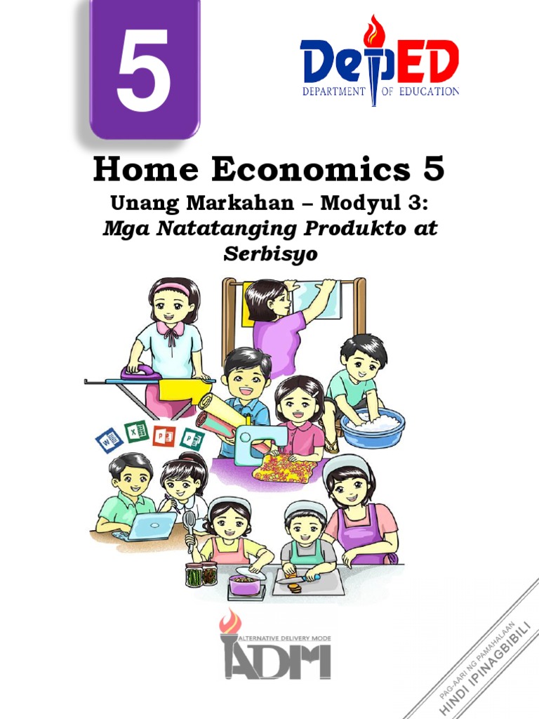 TLE HE 5 - Q1 - Mod3 - Mga Natatanging Produkto at Serbisyo | PDF
