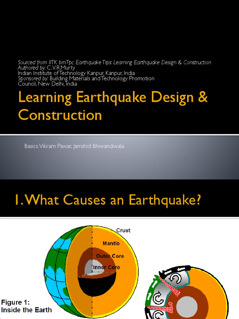 Earthquake Design Principles by C.V.R. Murty | PDF | Earthquakes ...