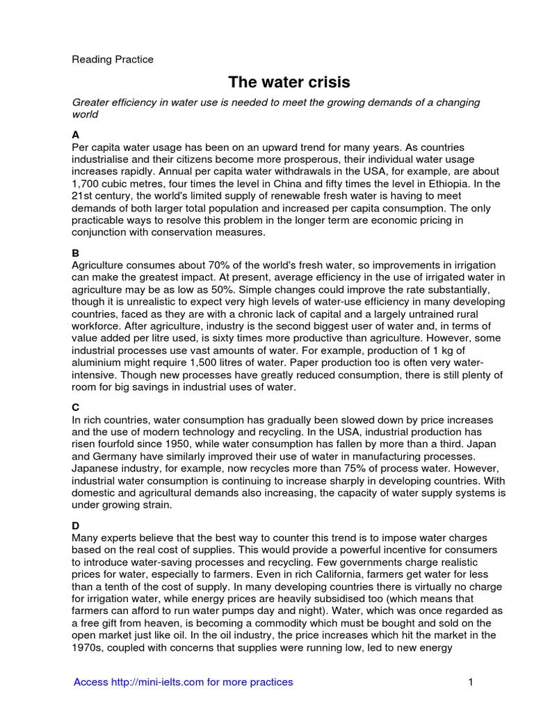 the-water-crisis | PDF