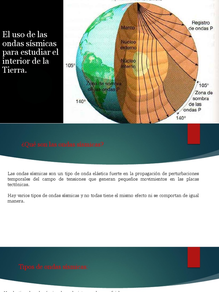 El Uso de Las Ondas Sísmicas | PDF | Temblores | Olas