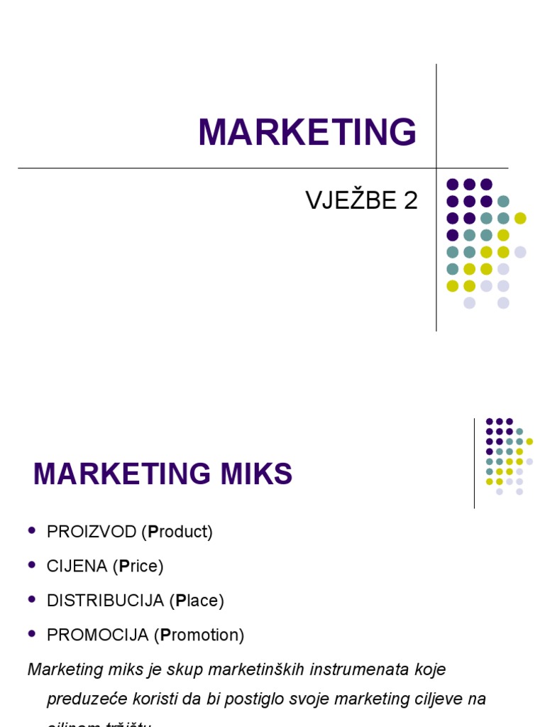 Marketing Ppt Skripta Osnove Pdf