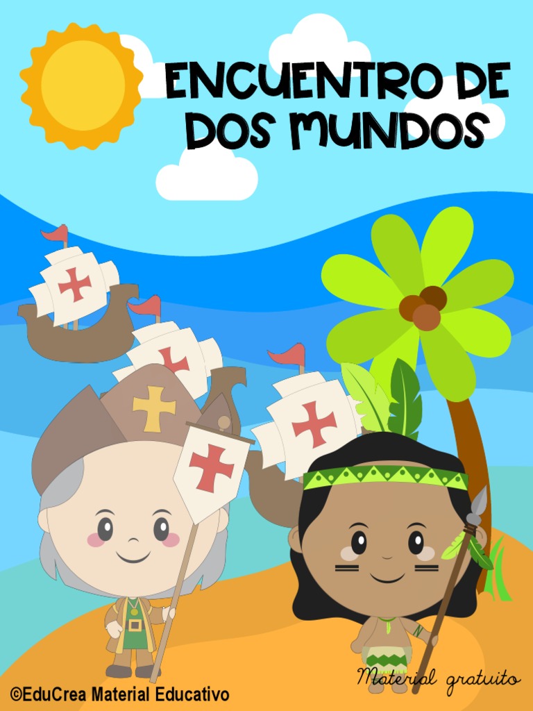 ? 12 de Octubre Encuentro de Dos Mundos | PDF | Cristobal colon ...