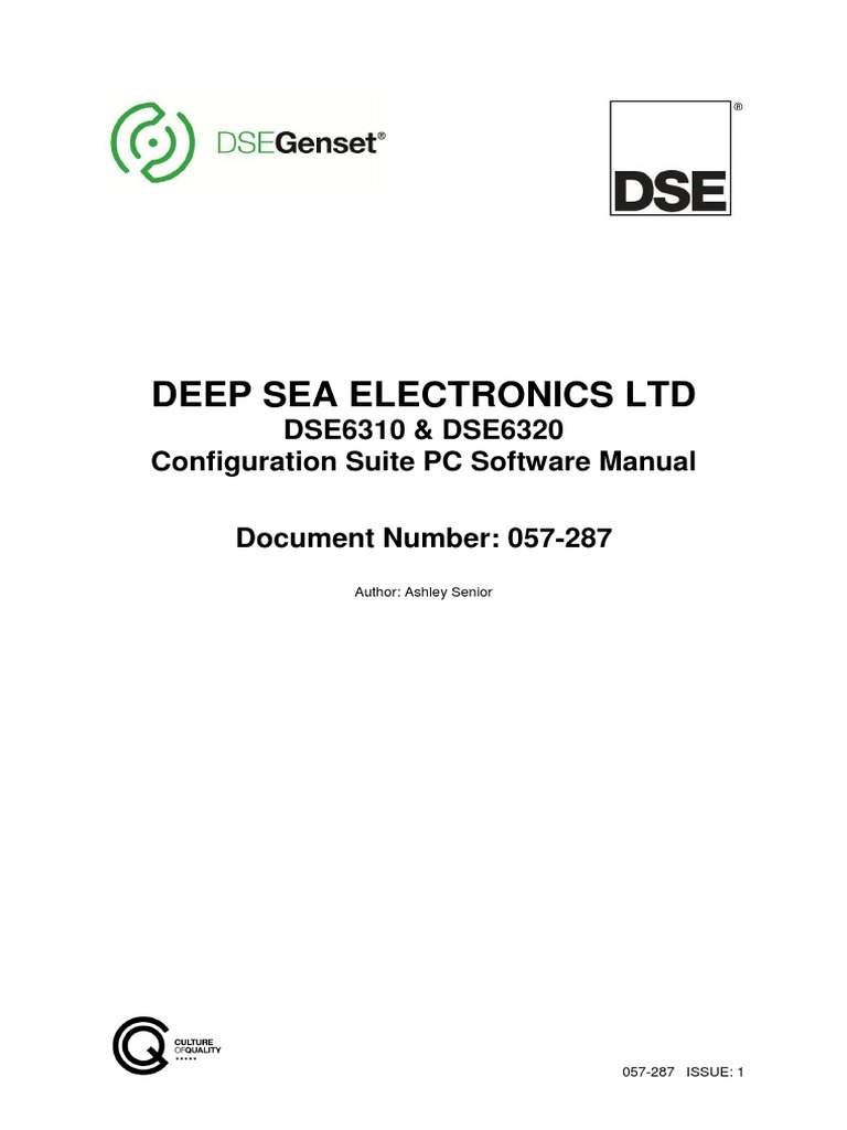 Manual Dse 6320 - 6310 | PDF | Programmable Logic Controller | Instrumentation