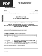 French Igcse Listening Session | PDF