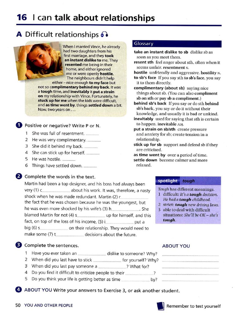 Homework - Vocabulary 2 | PDF