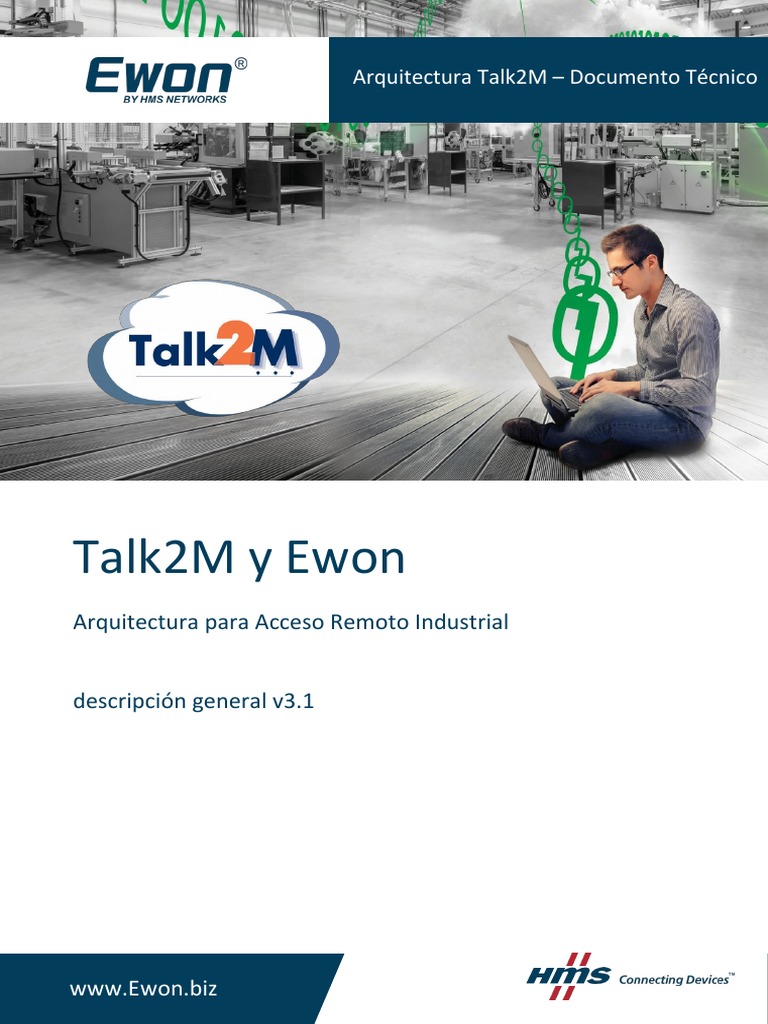 Arquitectura de Acceso Remoto Industrial basada en la nube Talk2M y ...