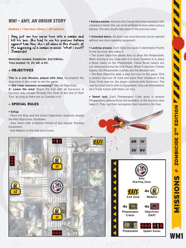Misiones Zombicide 2nd Edition | PDF