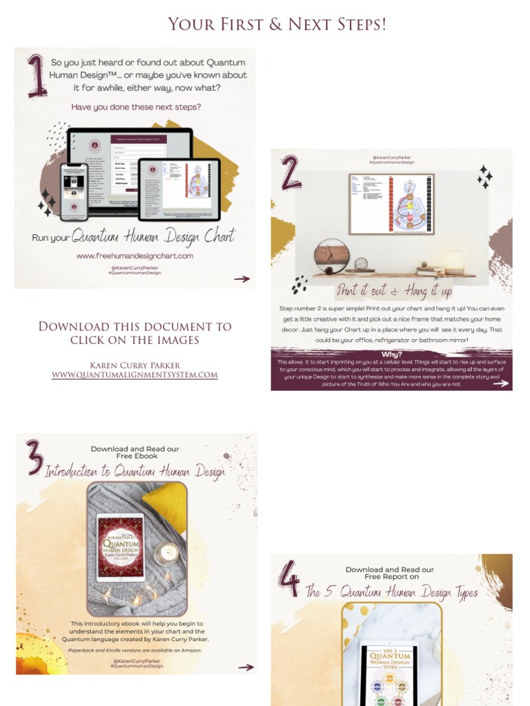 Your First & Next Steps! | PDF