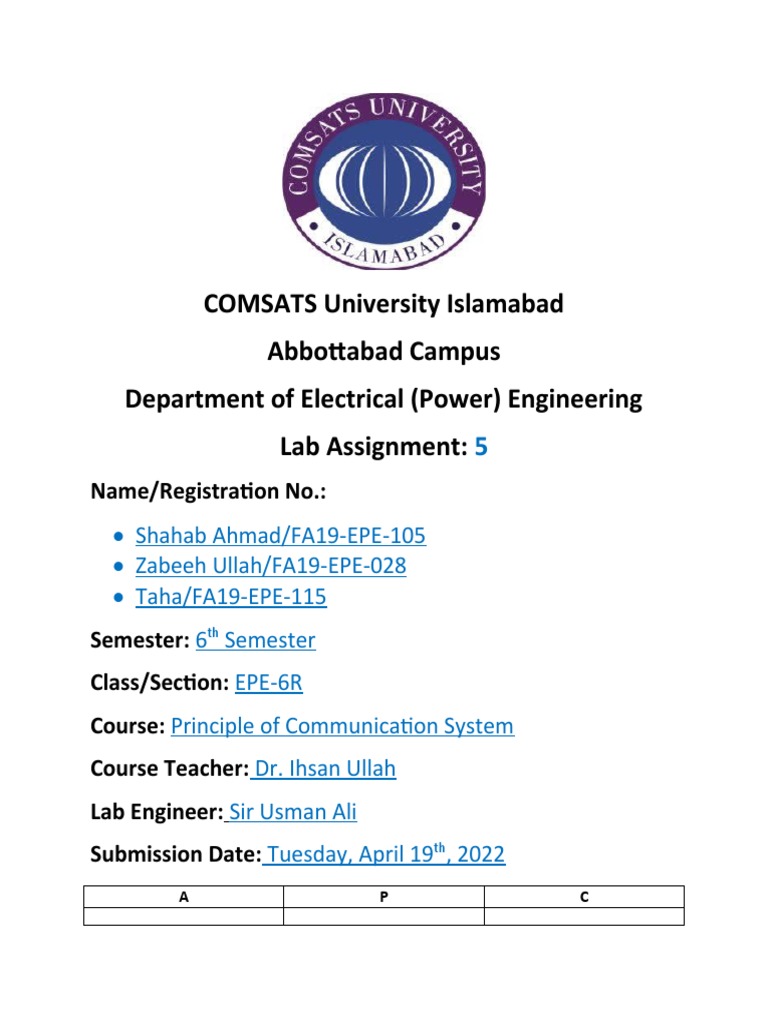 Lab Assignment 4 POCS | PDF | Frequency Modulation | Modulation