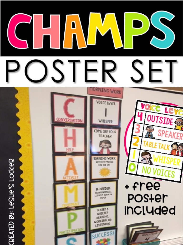 CHAMPS Posters | PDF