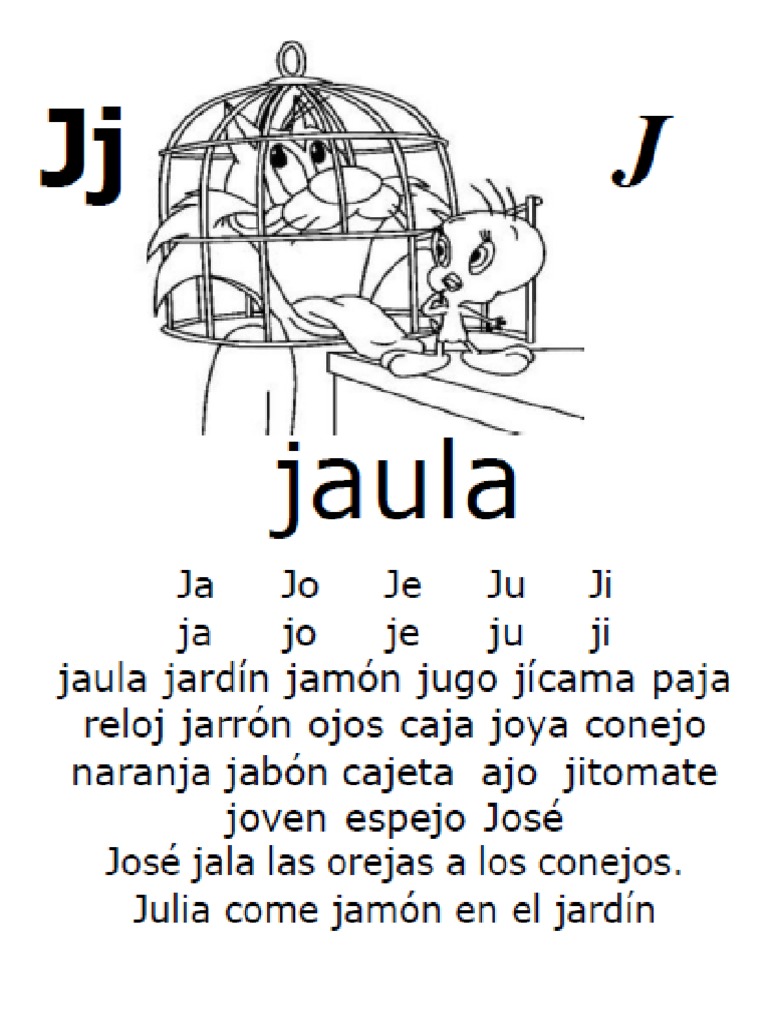 Ficha Lectura J | PDF