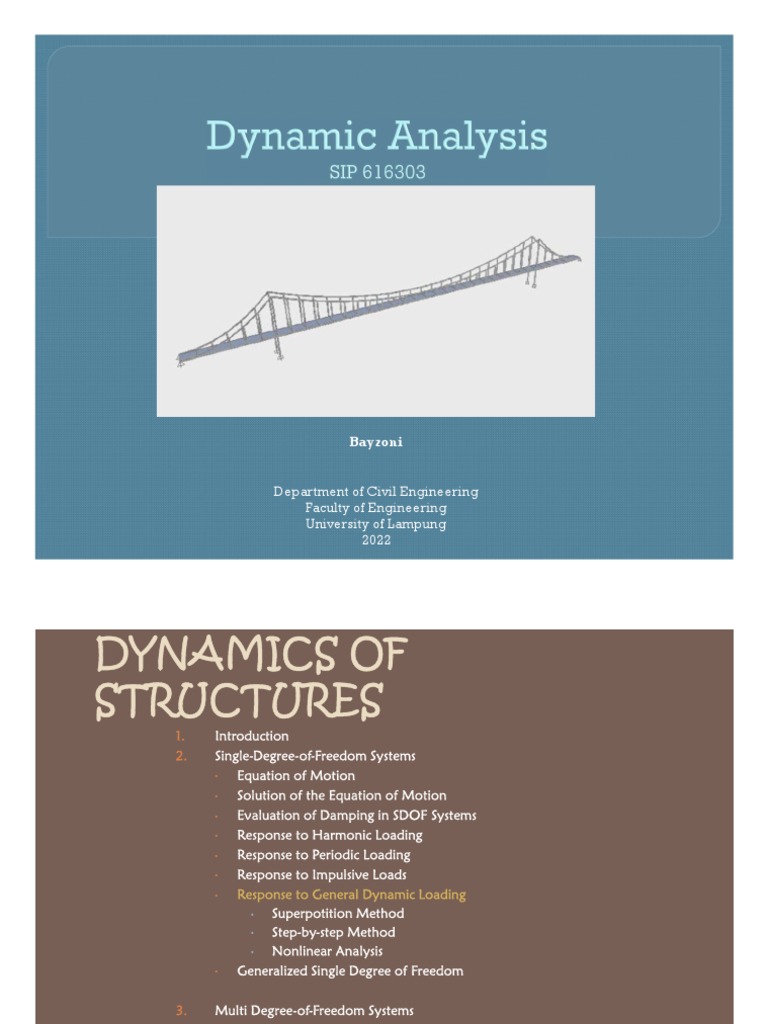 6-General Dynamic Loading | PDF | Theoretical Physics | Differential ...
