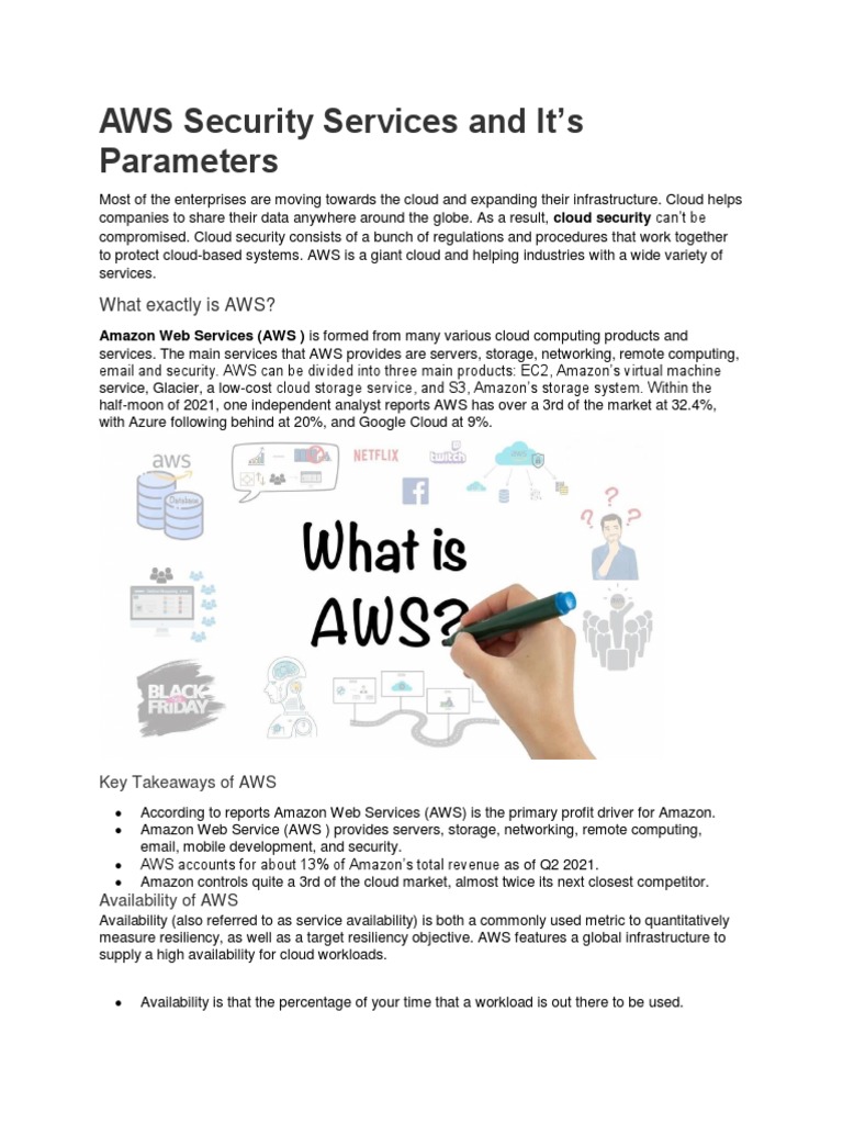 AWS Security Services | PDF | Amazon Web Services | Cloud Computing
