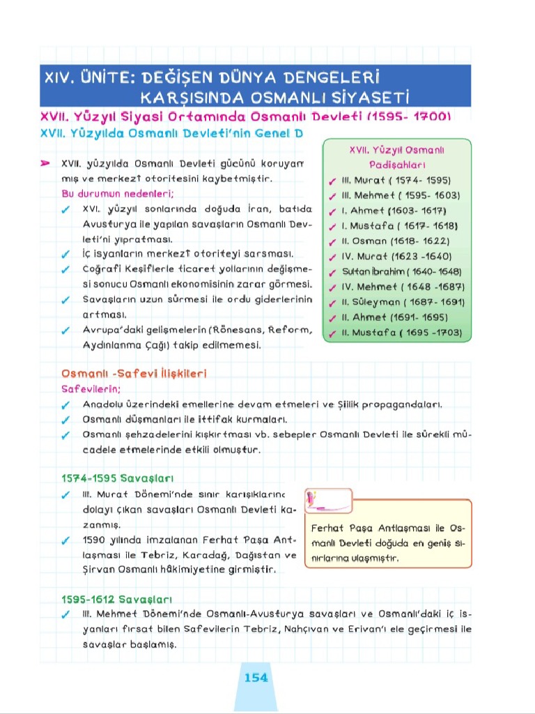 11.sinif Tarih 1.unite Ozet | PDF