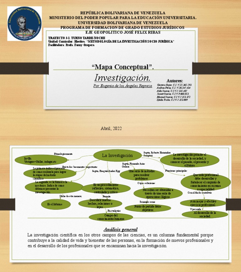 Mapa I. Electiva | PDF | Método científico | Conocimiento