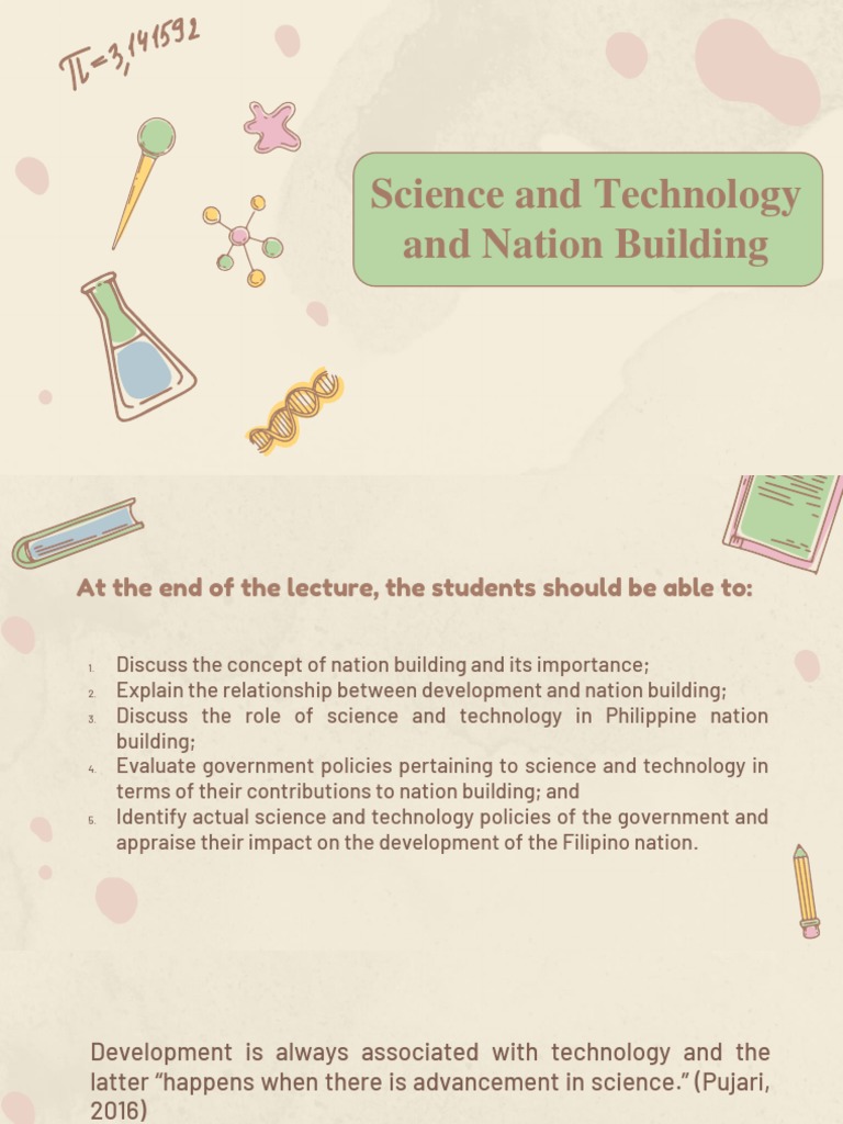 Chapter 5 - Science and Technology and Nation Building | PDF | Science ...