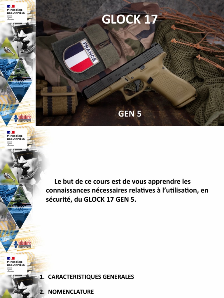 Caractéristiques du Glock 17 Gen 5 | PDF