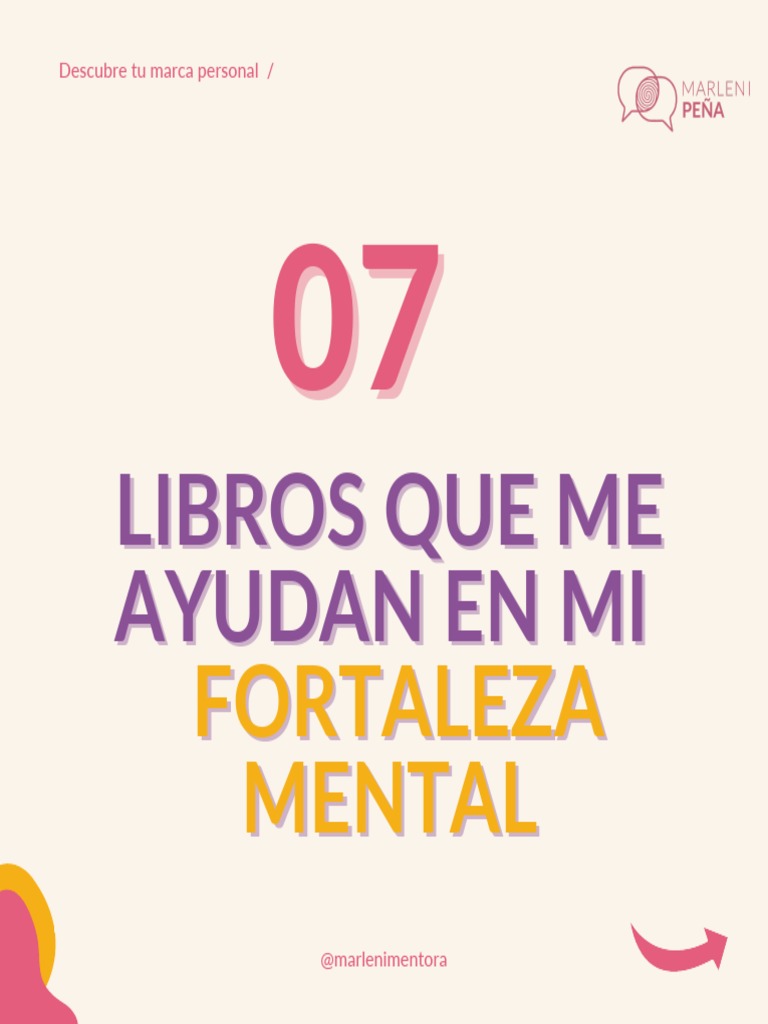 7 Libros para Tu Fortaleza Mental | PDF | Mente | Las emociones