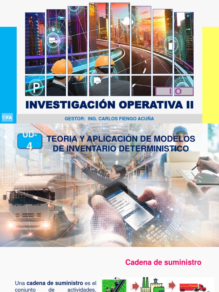 Ud-4 Teoria y Aplic de Modelos de Inventario Deterministico | PDF ...