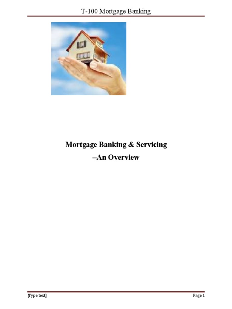 Mortgage Banking & Servicing Overview | PDF | Mortgage Loan | Loans