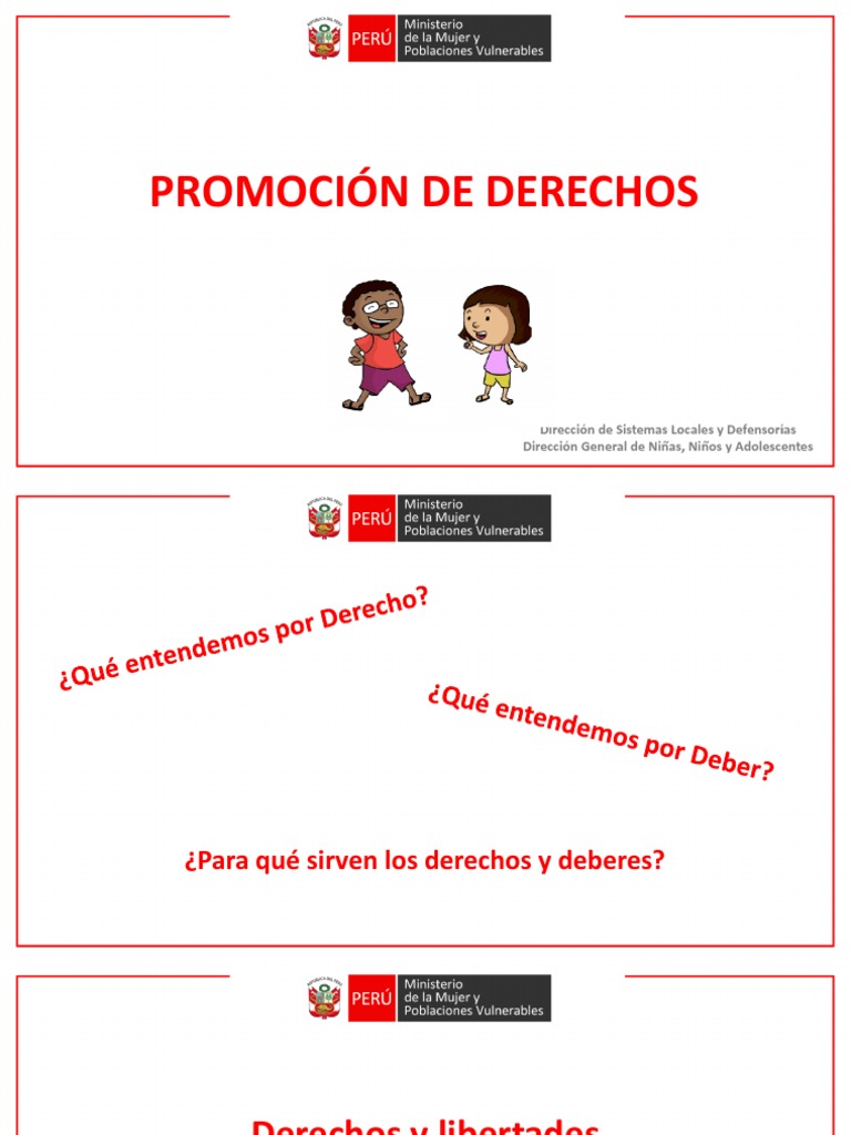 Promoción de Derechos | PDF
