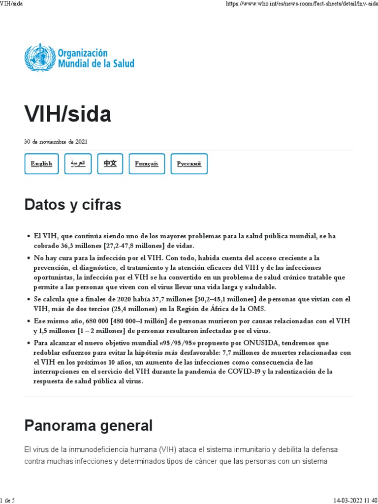 VIH Sida | PDF | VIH | VIH / SIDA