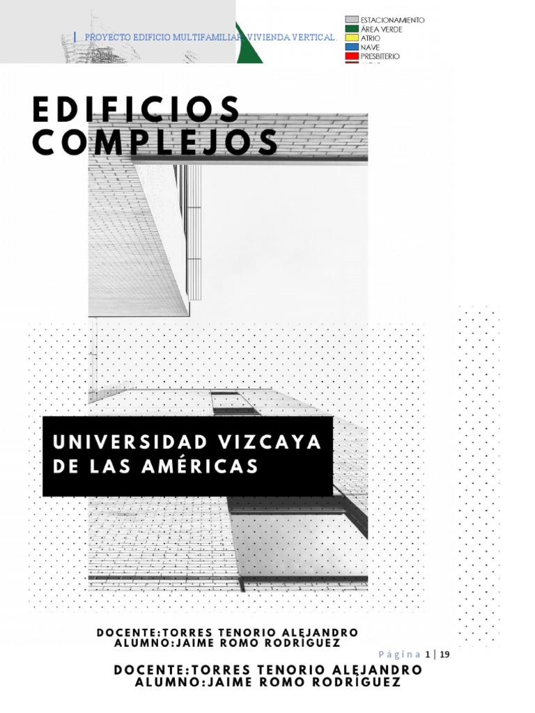 Proyecto de Edificio Multifamiliar | PDF | Altar | Iglesia (edificio)