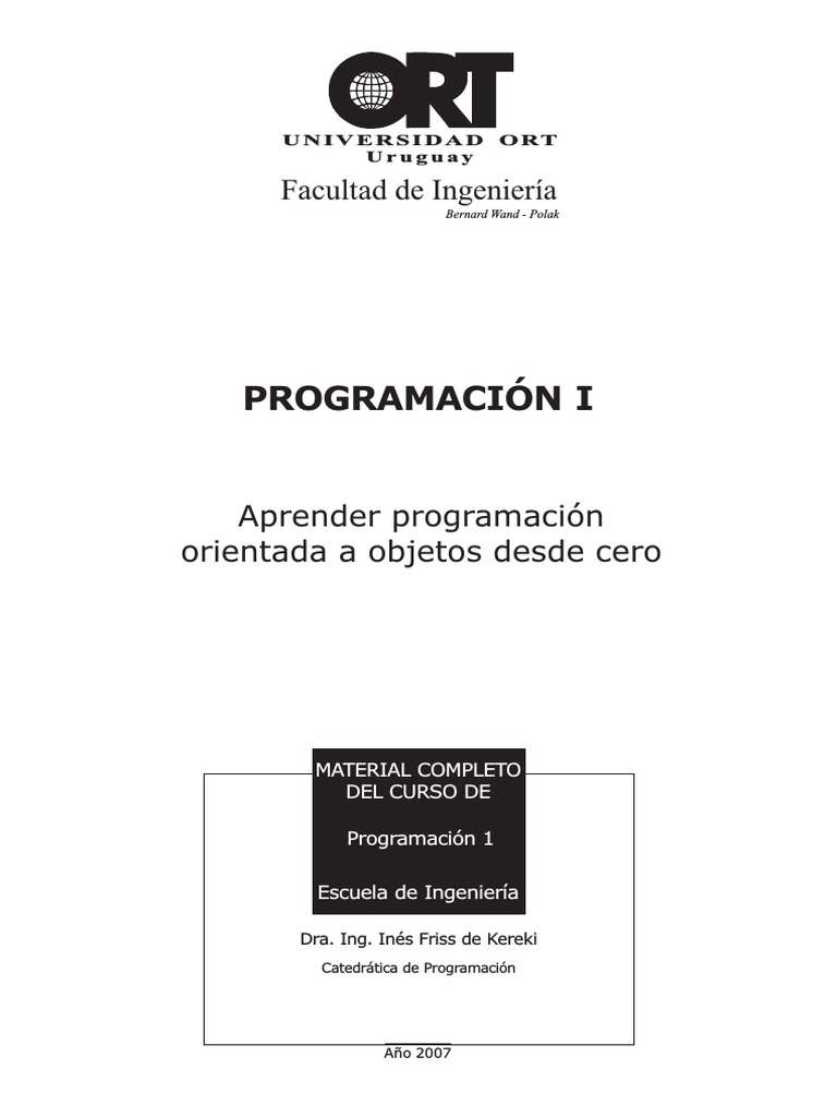 Libro Programacion Kereki 2007 | PDF | Tecnología e ingeniería