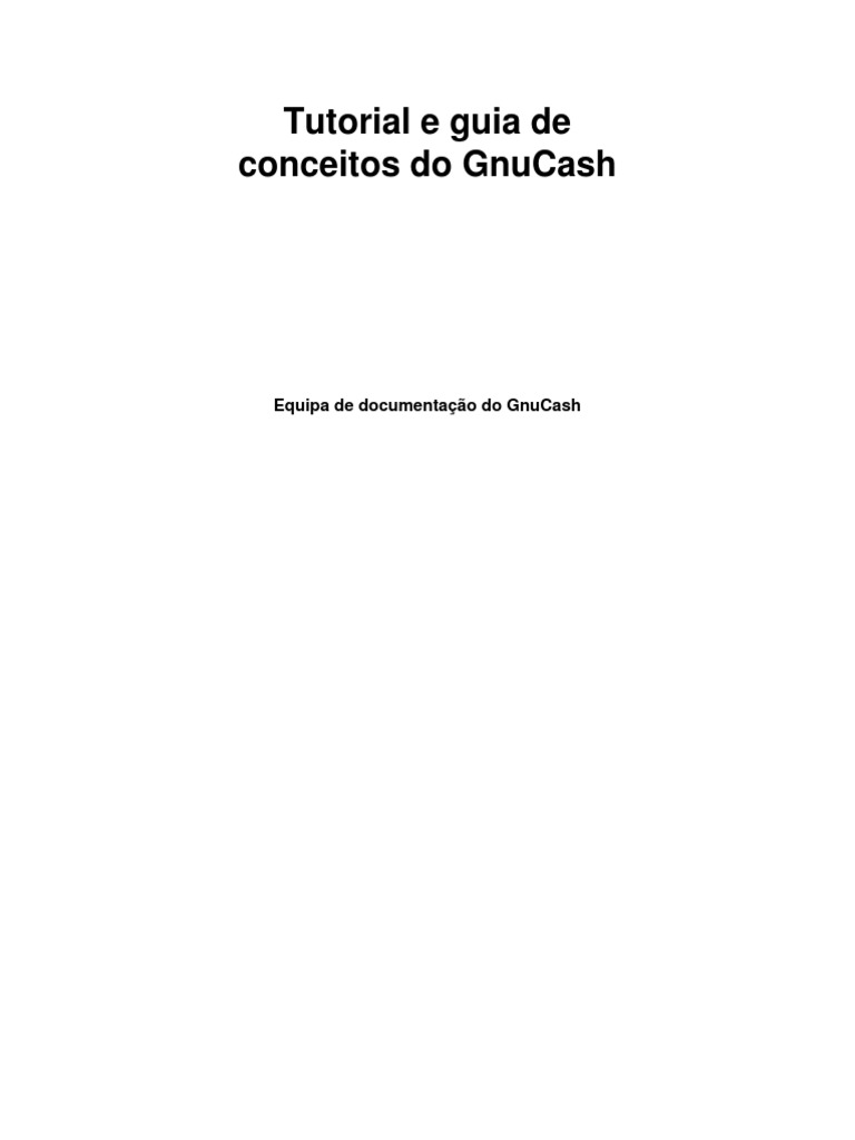 Gnucash Guide | PDF | Law | Copyright Law