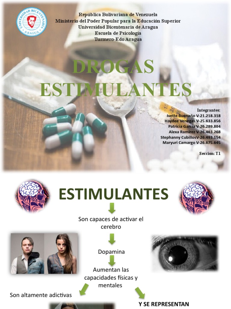 Estimulantes Completo | PDF | Cafeína | Cocaína