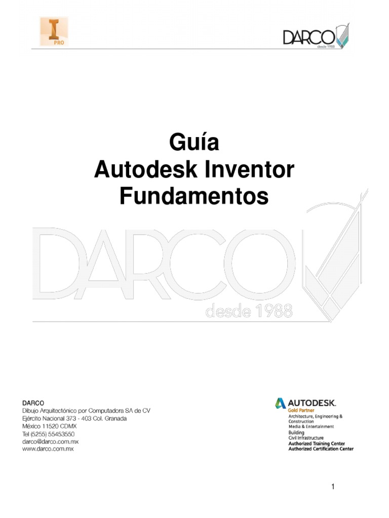 Guia Inventor Fundamentos PDF | PDF | Archivo de computadora | Rotación Guia Inventor Fundamentos PDF | PDF | Archivo de computadora | Rotación