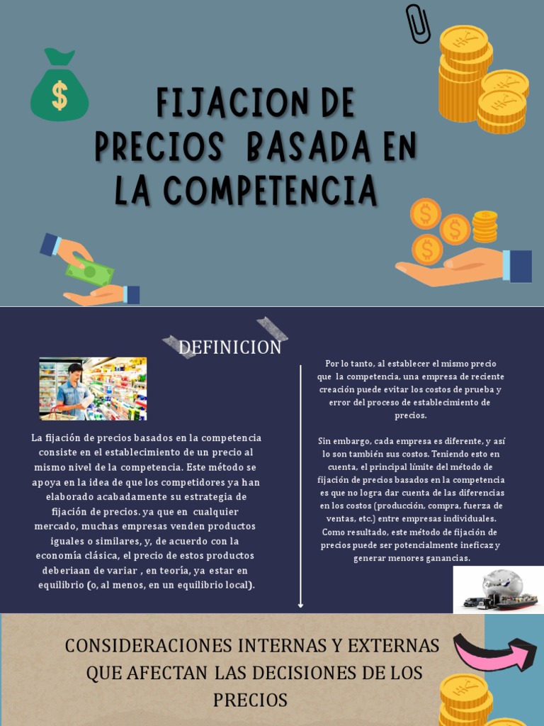 Fijacion de Precios Basado en La Competencia | PDF | Oferta (economía ...