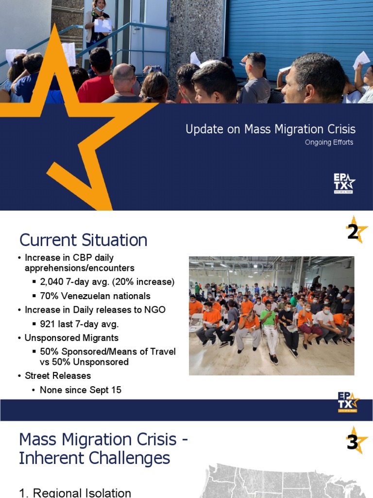 CC 39 - Migrant Update | PDF | United States Department Of Homeland ...
