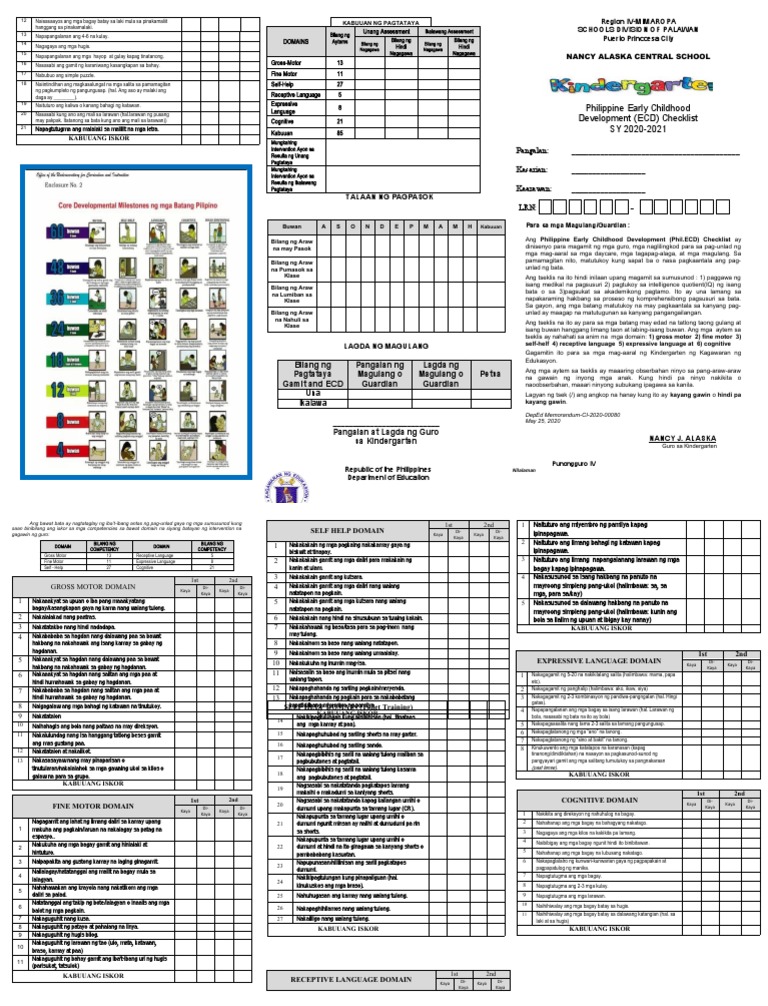 Sample-ECD-Card-for-SY-2020-2021-2.docx Version 1 | PDF