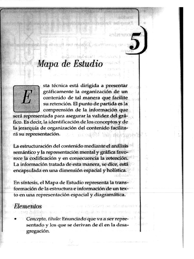 6 Mapa de Estudio | PDF