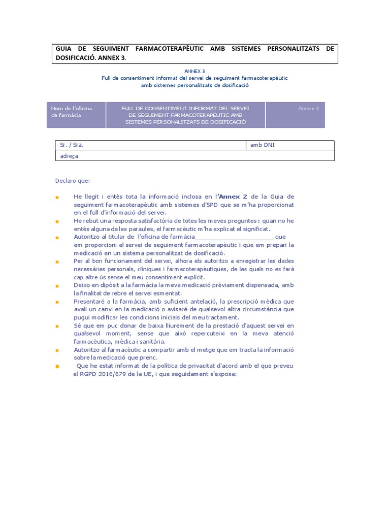 Annex03 SPD 2019 | PDF