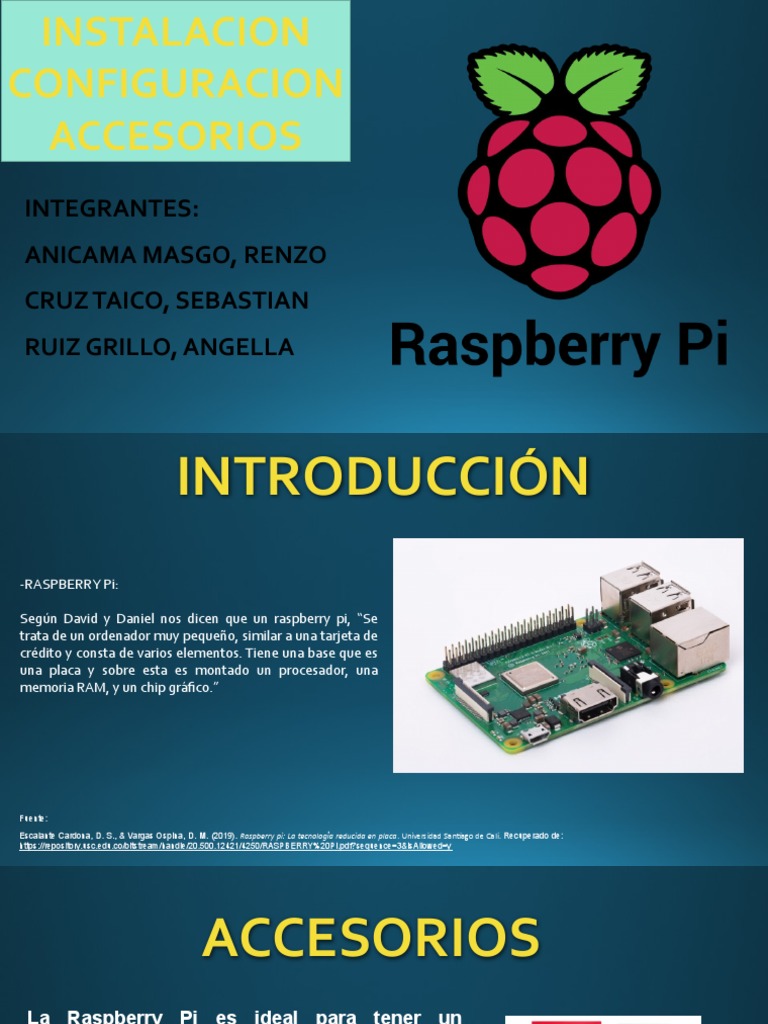 Raspberry Pi Grupo D | PDF | Ingeniería Informática | Redes de computadoras
