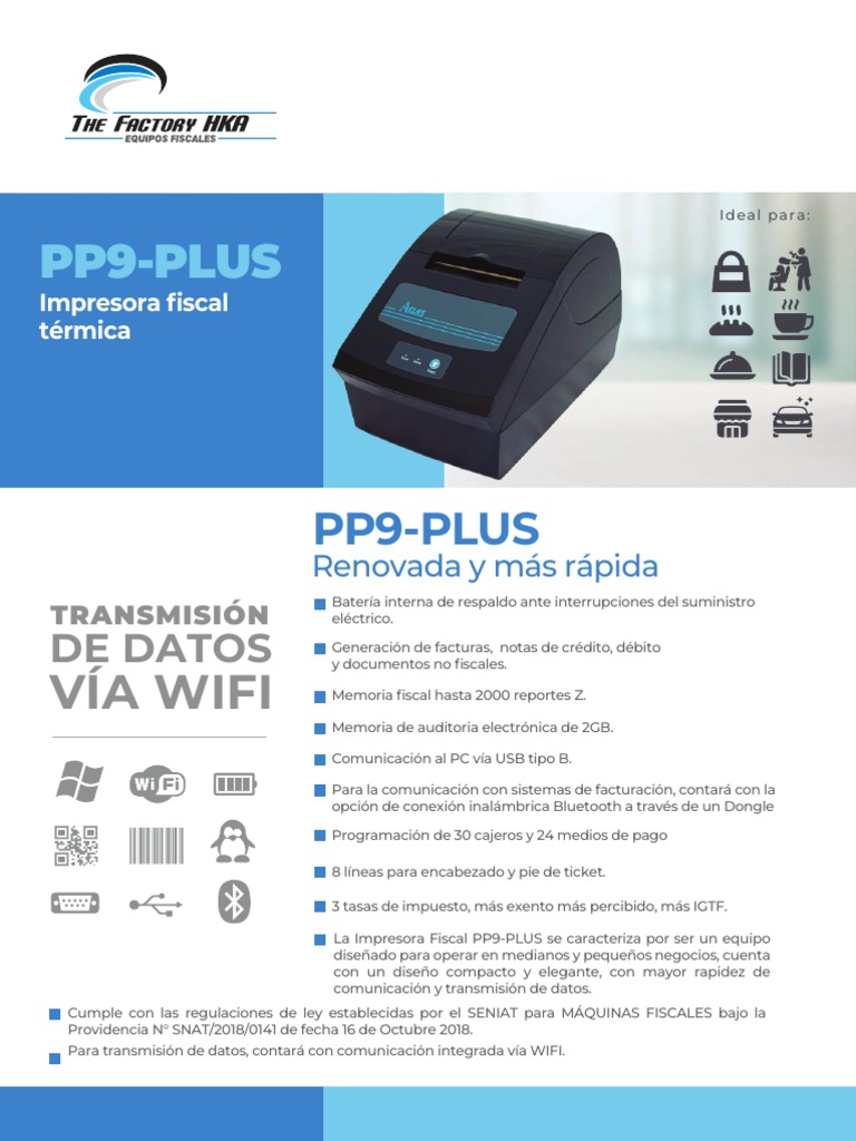 PP9-PLUS Preliminar | PDF | USB | Impresora (Computación)