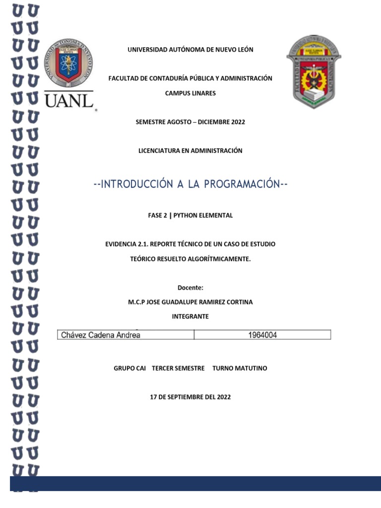 ACC - EV2.1 - IPRO - Pyhton Elemental | PDF | Programa de computadora | Programación