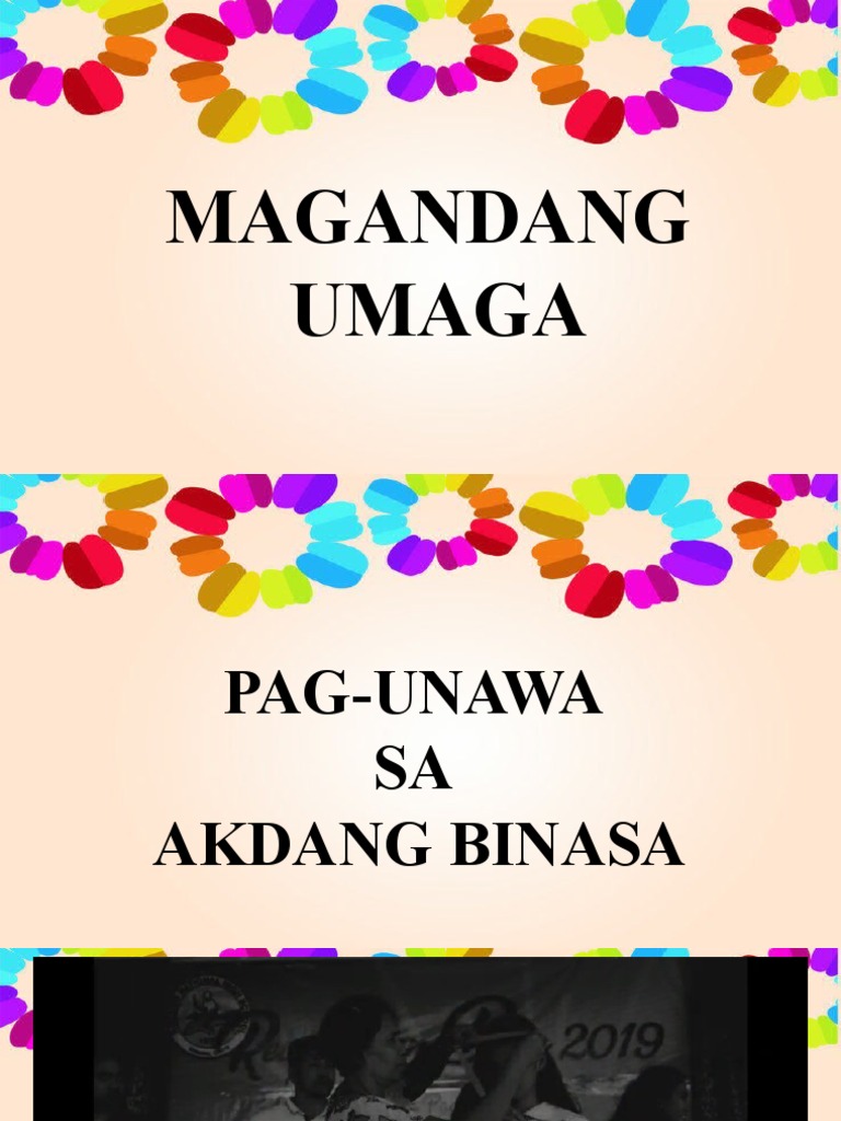 Pag-Unawa Sa Binasang Akda Week 4-5 | PDF