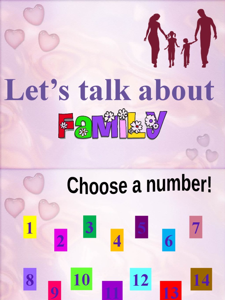 Speaking About Family | PDF | Teaching Methods & Materials