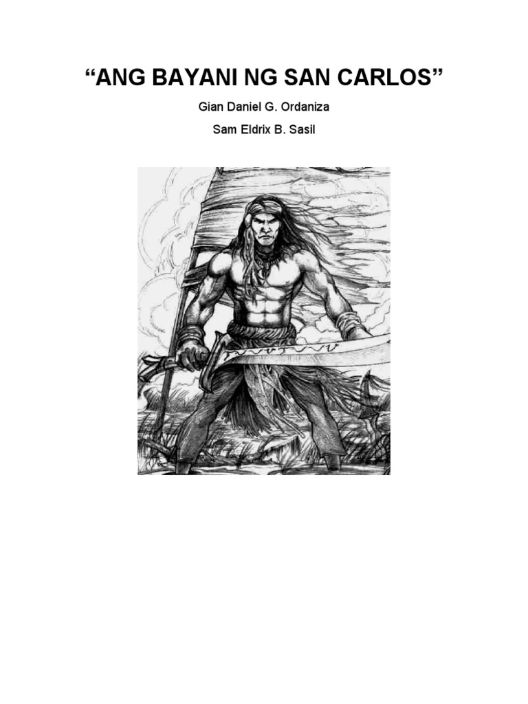 Ang Bayani NG San Carlos | PDF