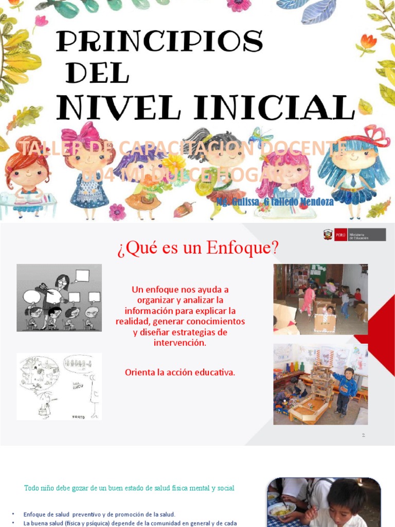 Principios de La Educacion Inicial | PDF | Educación de la primera infancia | Comunicación