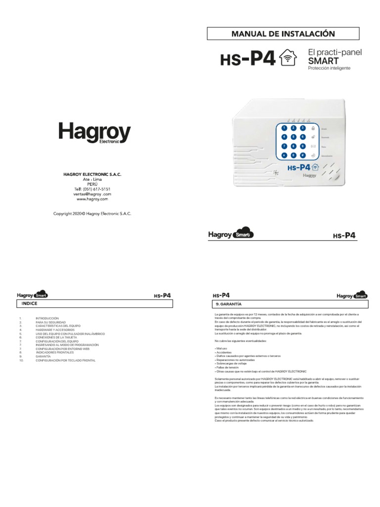 Manual Usuario HS P4 | PDF | Dirección IP | Red de computadoras