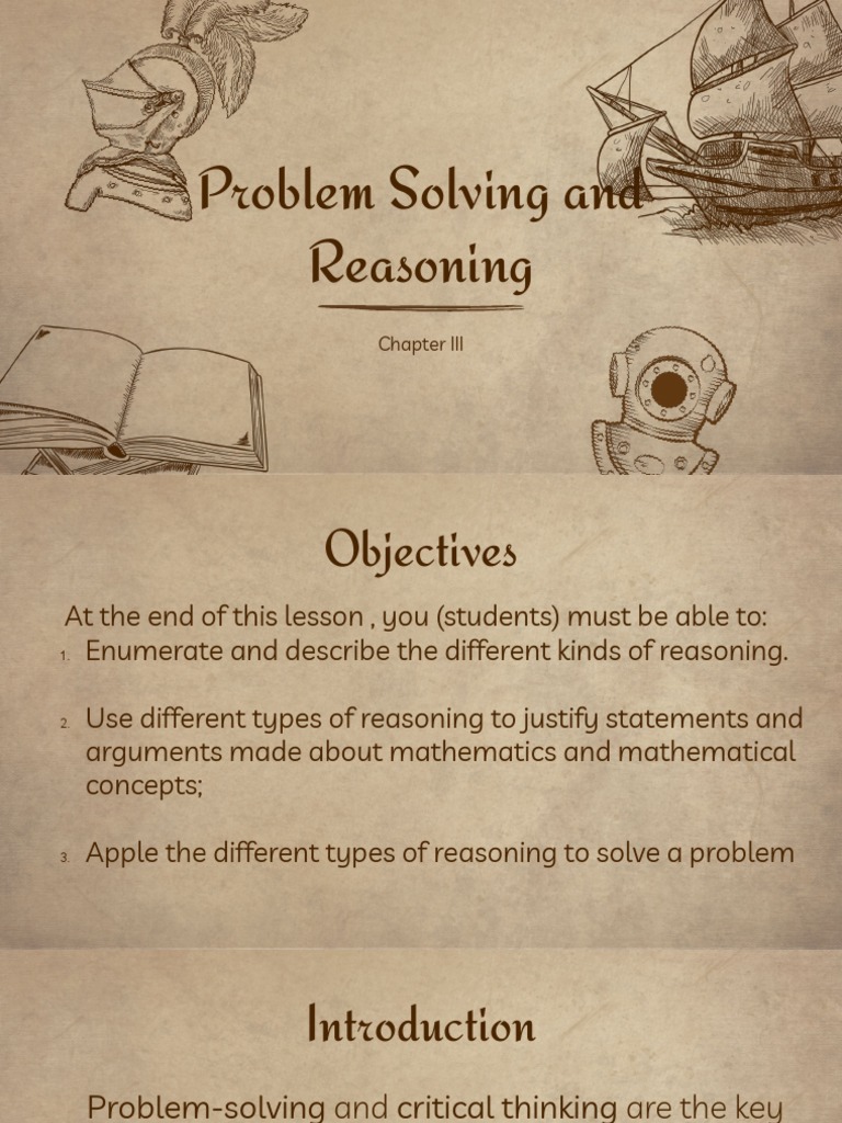 MMW-Chapter 3-1 Reasoning (New) | PDF | Reason | Critical Thinking