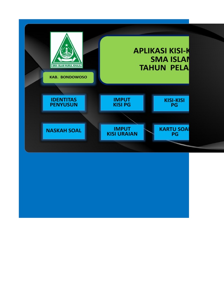Apk Kartu Soal Dan Kisi - Kisi | PDF
