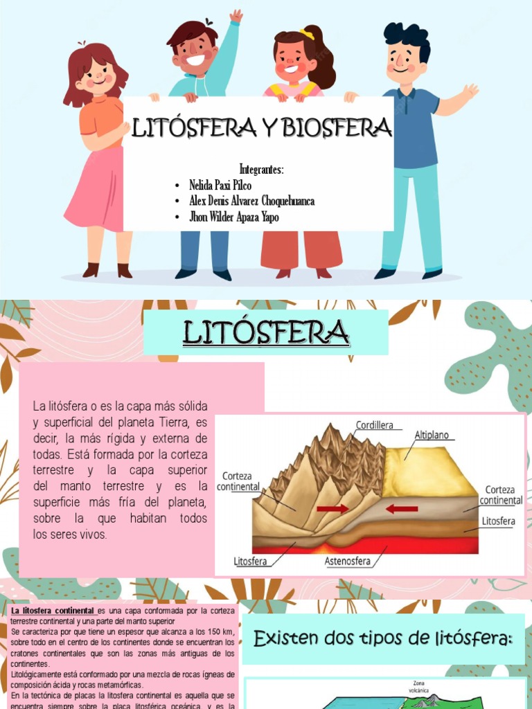 LITOSFERA 123 - Merged | PDF | Tierra | Placas tectónicas