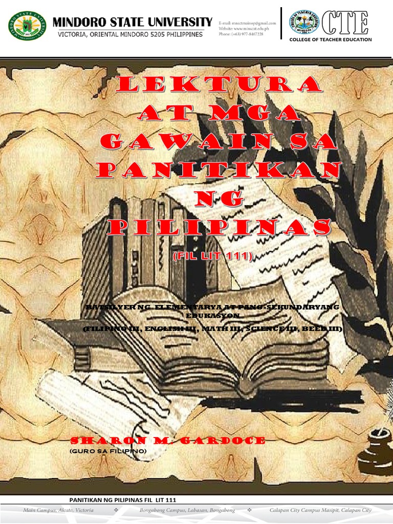 Lektura Sa FIL LIT 111 - blg2 | PDF