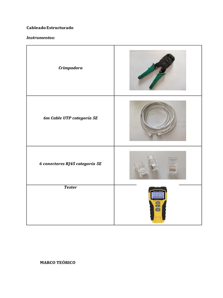 Cableado Estructurado | PDF